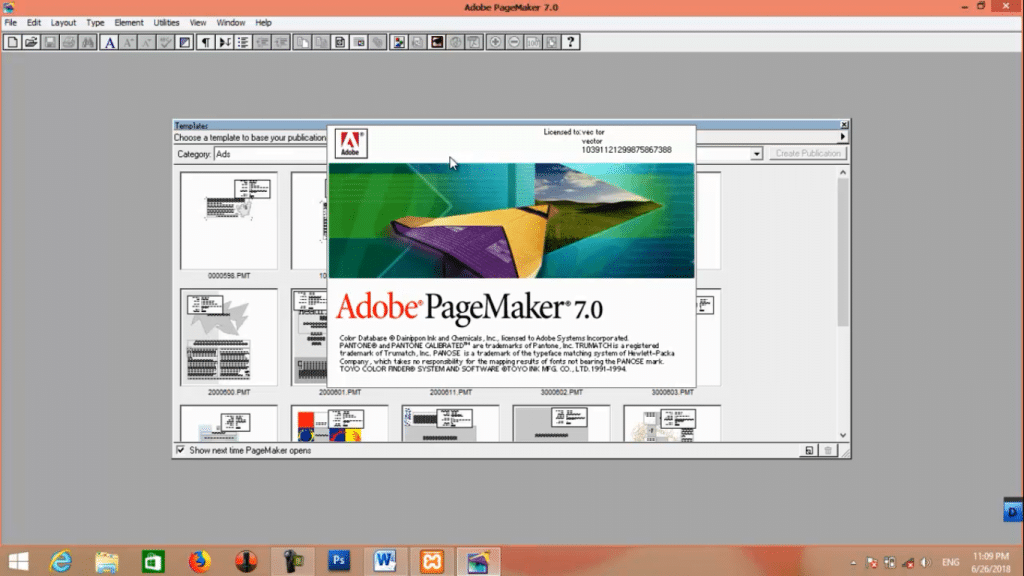 Adobe PageMaker - VECTOR